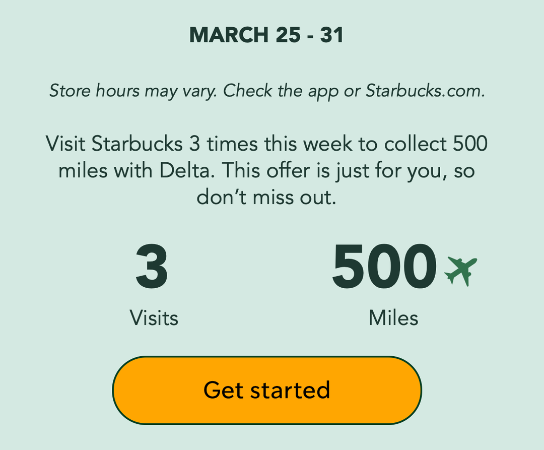 Earn up to 500 bonus Delta SkyMiles with this Starbucks offer - The Points Guy